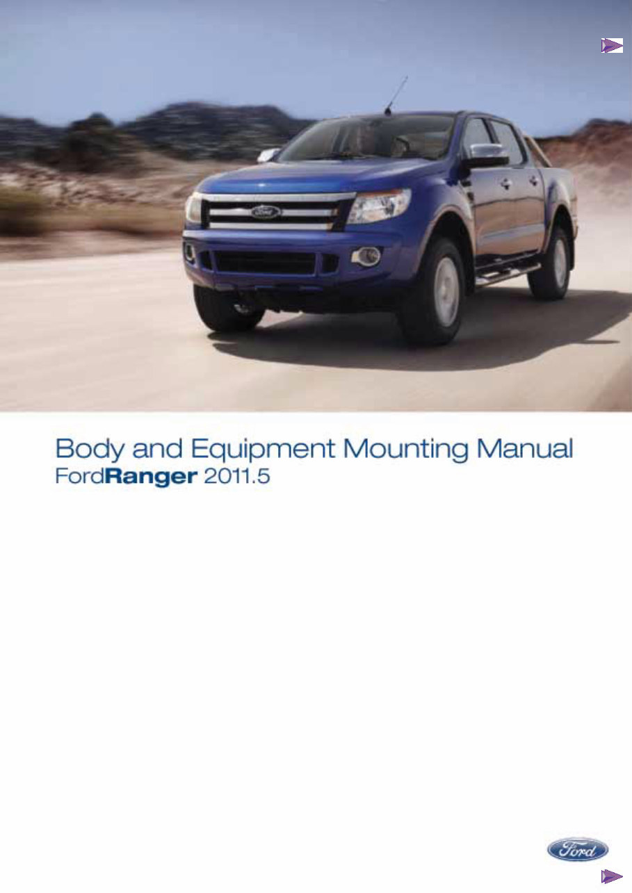 2011-2013 Ford Ranger (RHD model) (PX/XL/XLT/2WD/4WD) Service & Repair ...