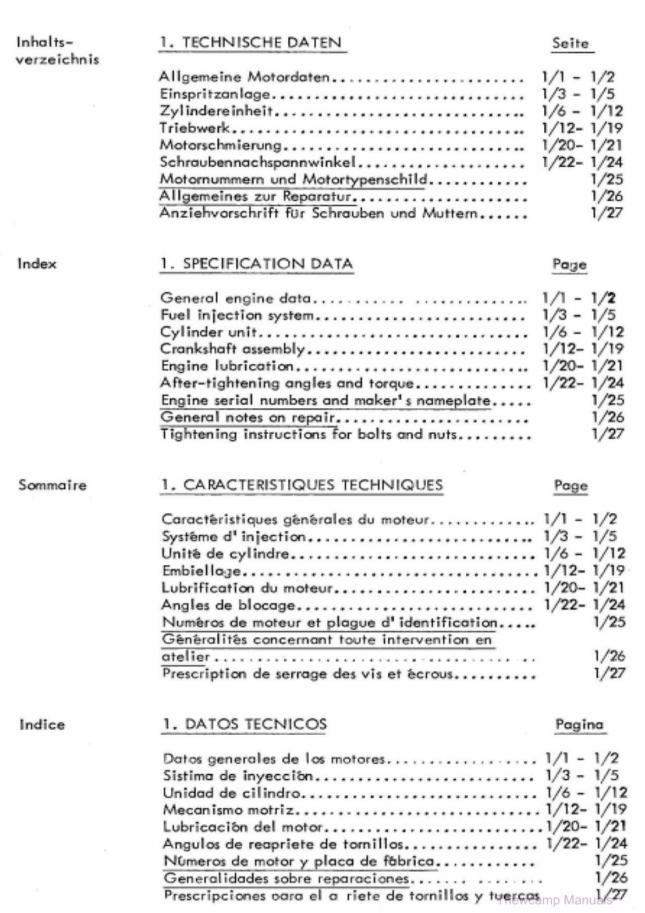 Deutz FL511 F1L511 F2L511 Diesel Engine Complete Workshop Service ...
