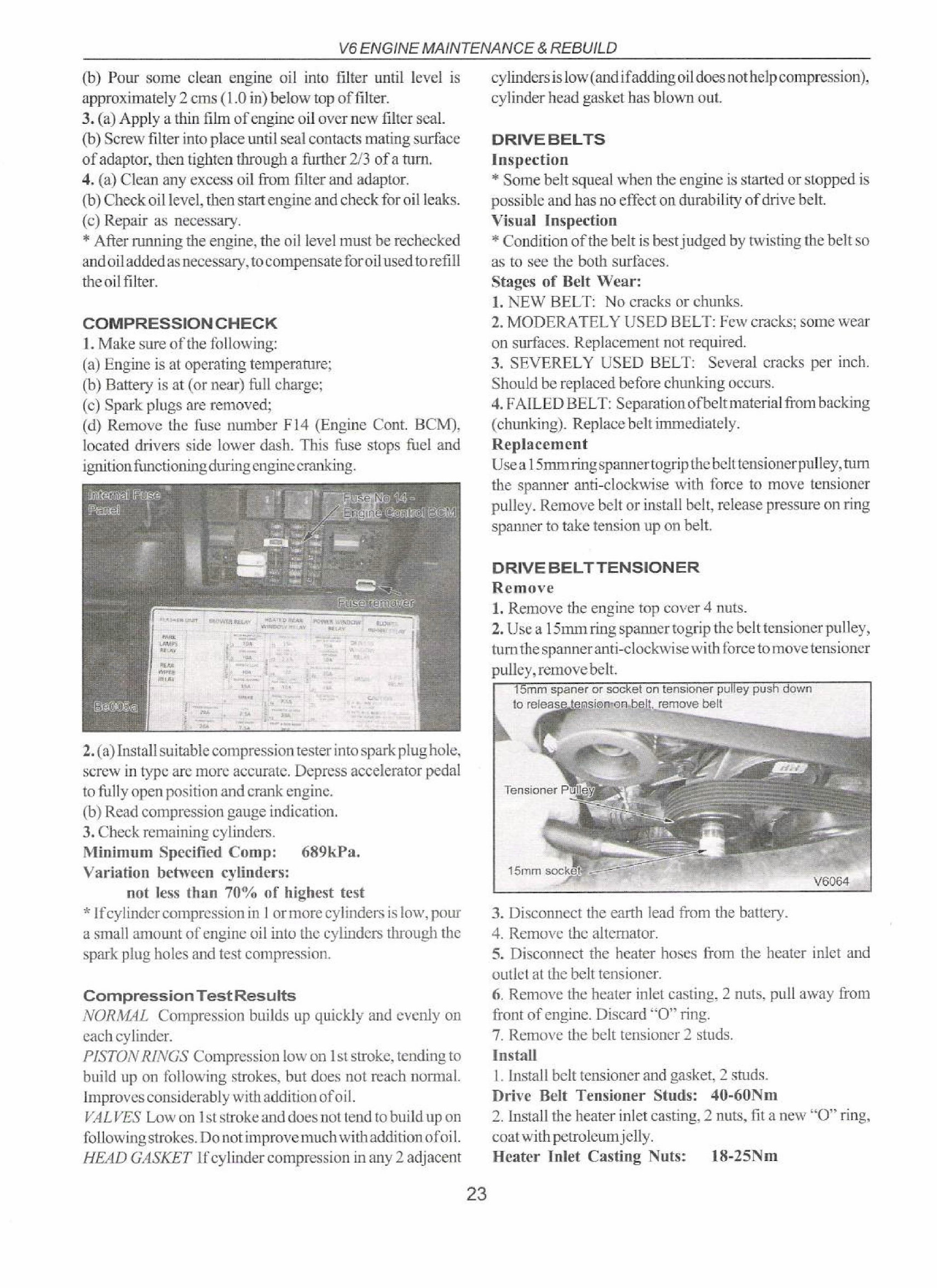 Holden Commodore 1997-2004 VT VX VY VU Workshop Manual