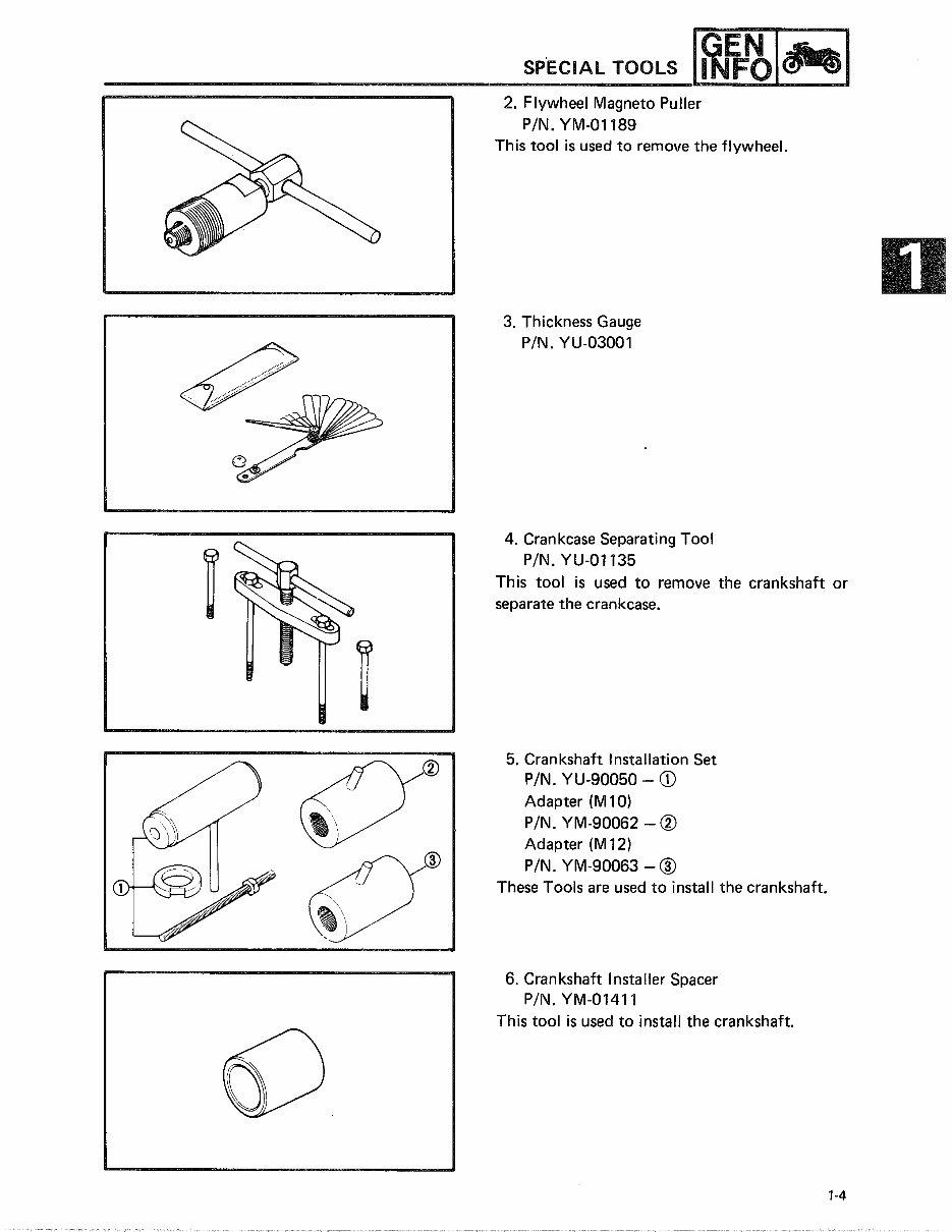 Yamaha SH50, Razz 50 Scooter Workshop Service Manual 1987-2001