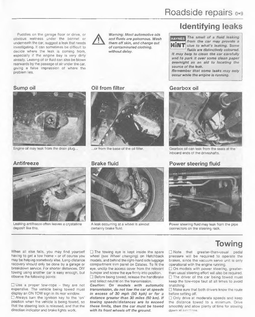 PEUGEOT 307 1.4L 1.6L 2.0L Petrol & 1.4TD 2.0TD Diesel Full Service ...