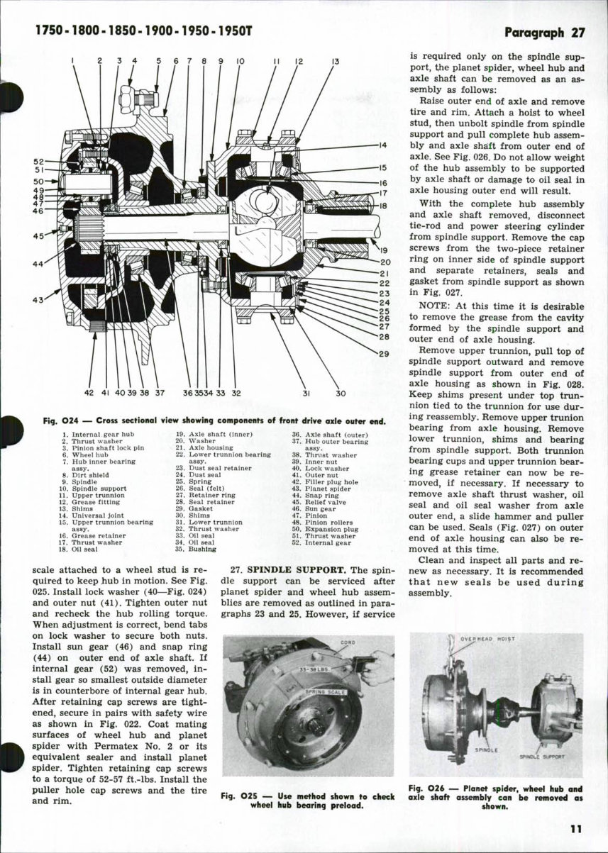 Oliver & Cockshutt 1750 1800 1900 1950 Series Tractor Complete Workshop ...