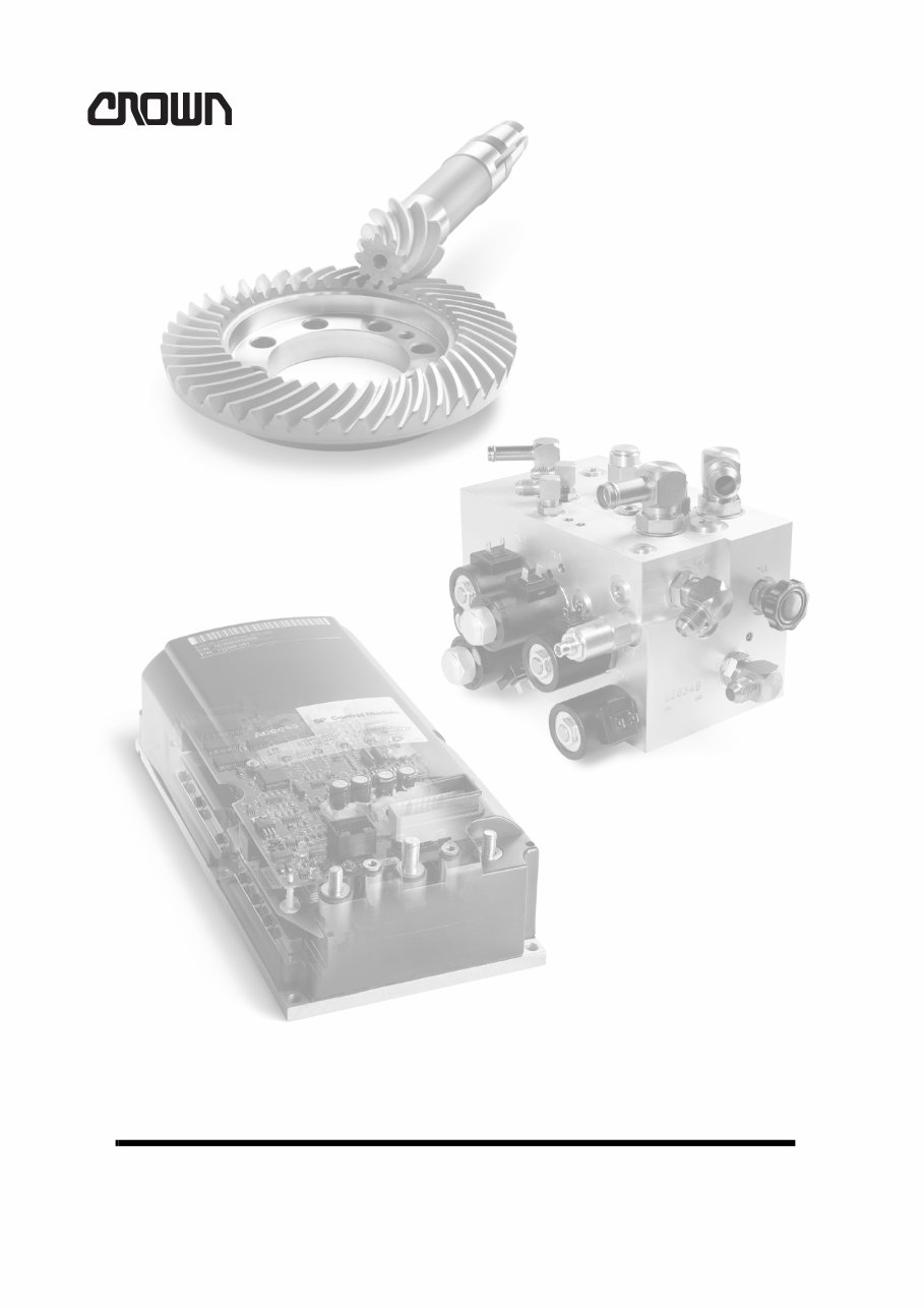 Crown PTH50 Series Hand Pallet Truck Service Repair and Parts Manual ...