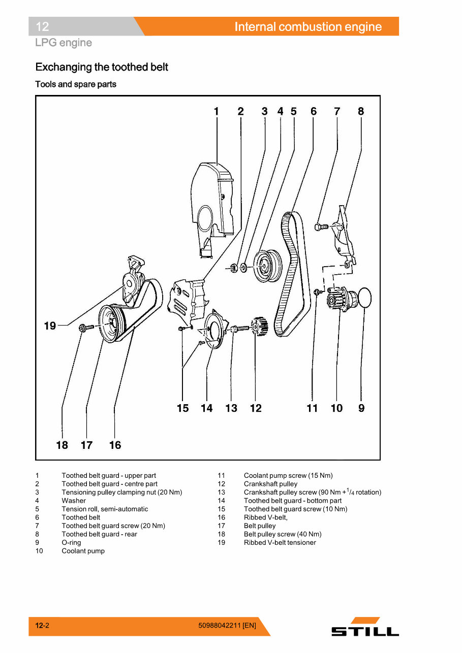 VW 2.0I SPI (BEF) Engine Workshop Manual (with Impco LPG system)