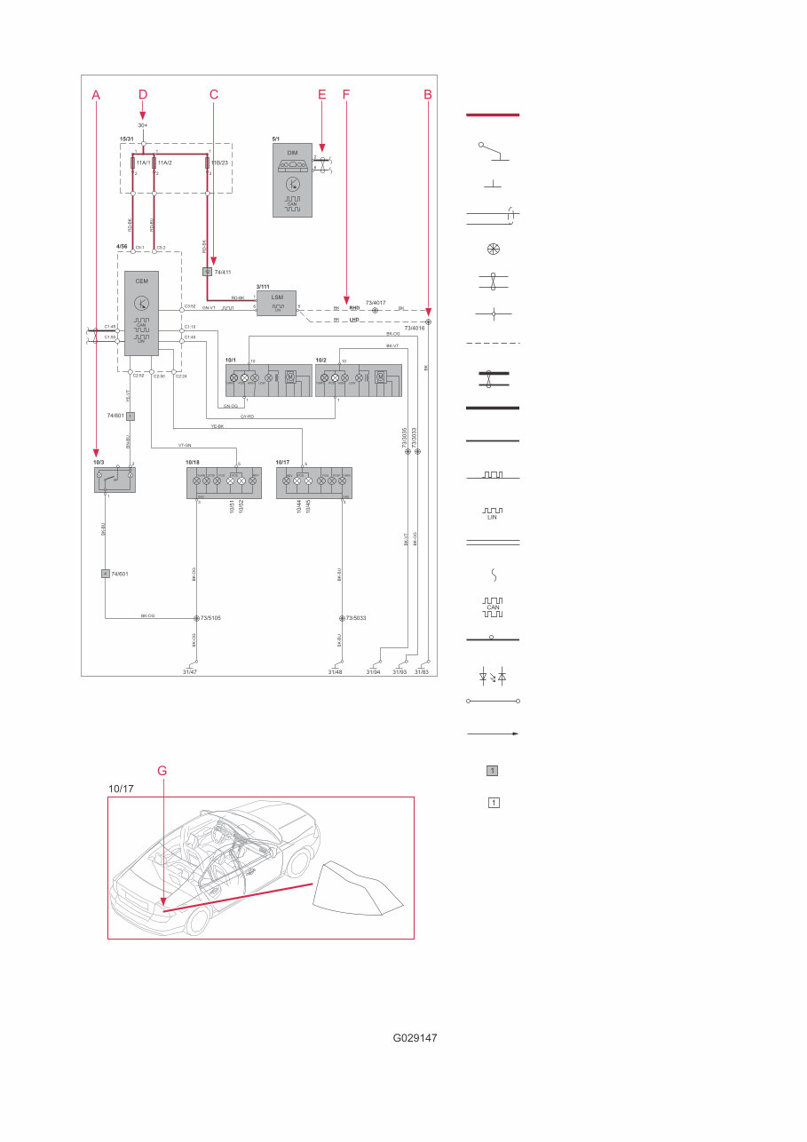 Volvo V60 Wiring Electric Diagrams 2011-2015