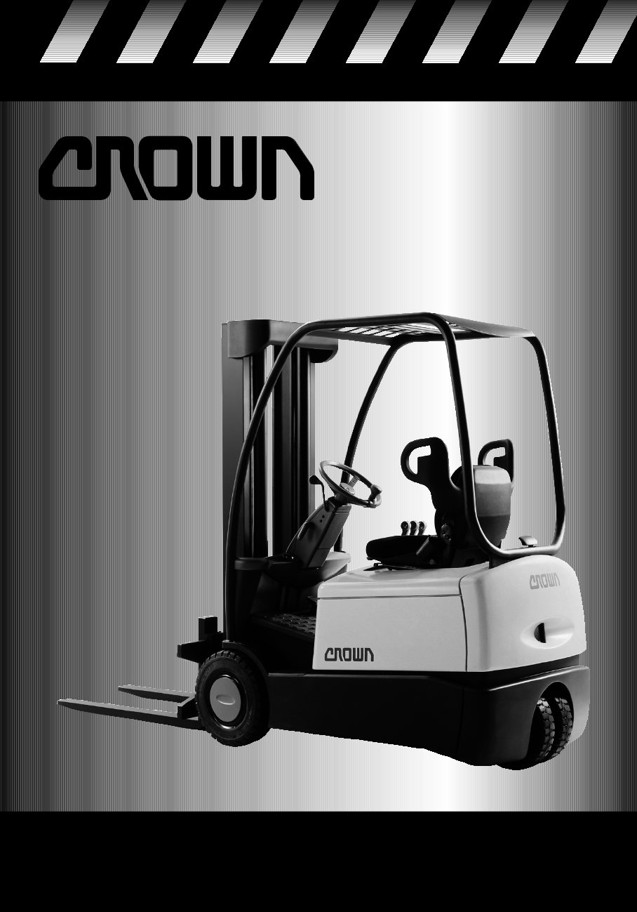 Crown SC3000 Series Forklift Service Maintenance Manual