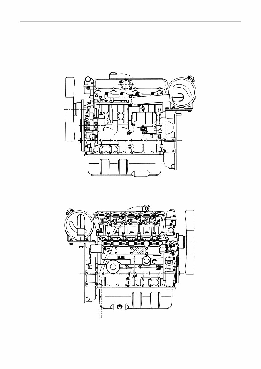 Isuzu 2AA1 3AA1 2AB1 3AB1 Series Industrial Diesel Engine