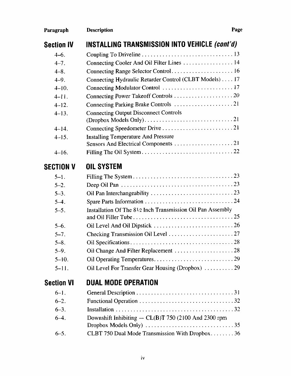 ALLISON Transmission HT 750DR Full Service Repair Manual