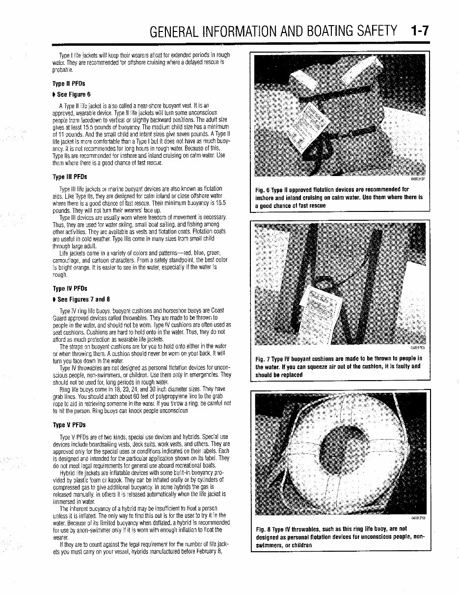 Force 75 HP Outboard 1994-1999 Workshop Service Manual