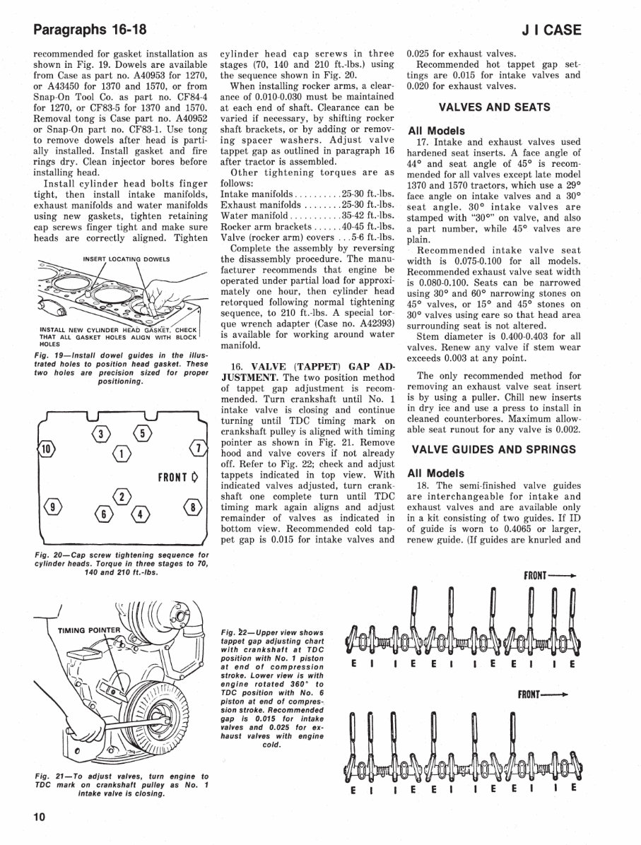 David Brown Case 1270 1370 1570 Tractor Complete Workshop Service Repair Manual