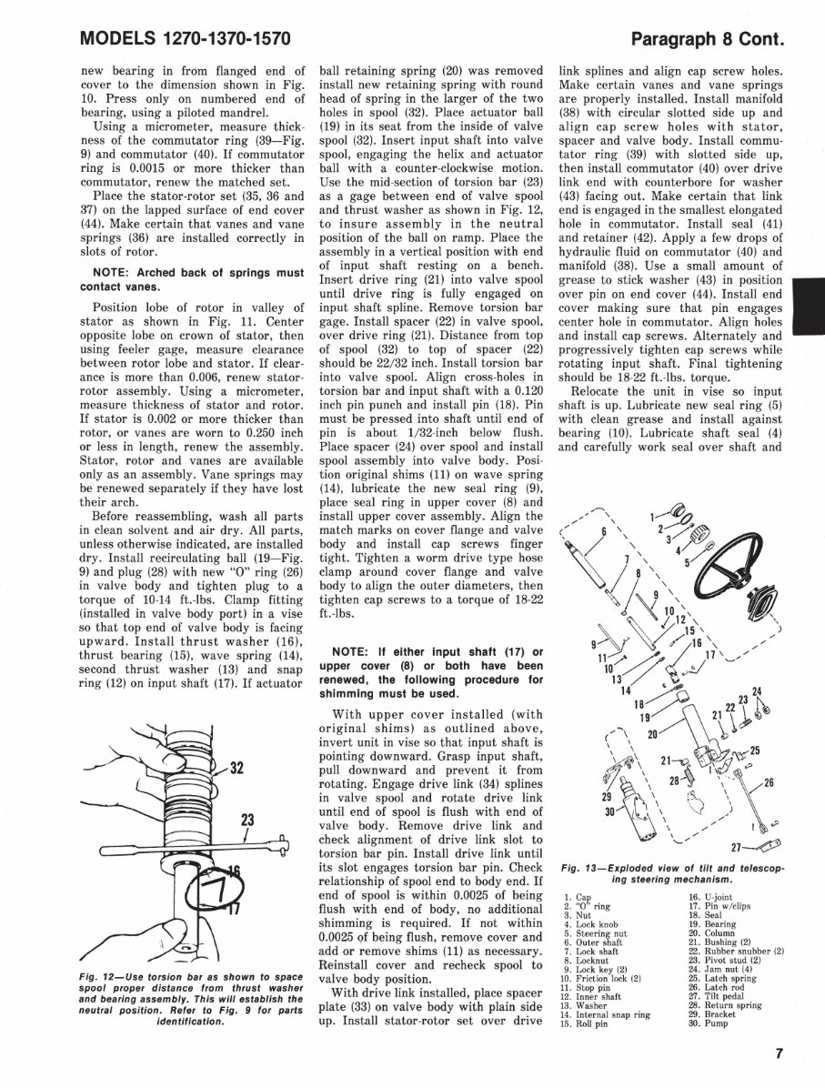 Case David Brown 1270 1370 1570 Tractor Service Workshop Manual