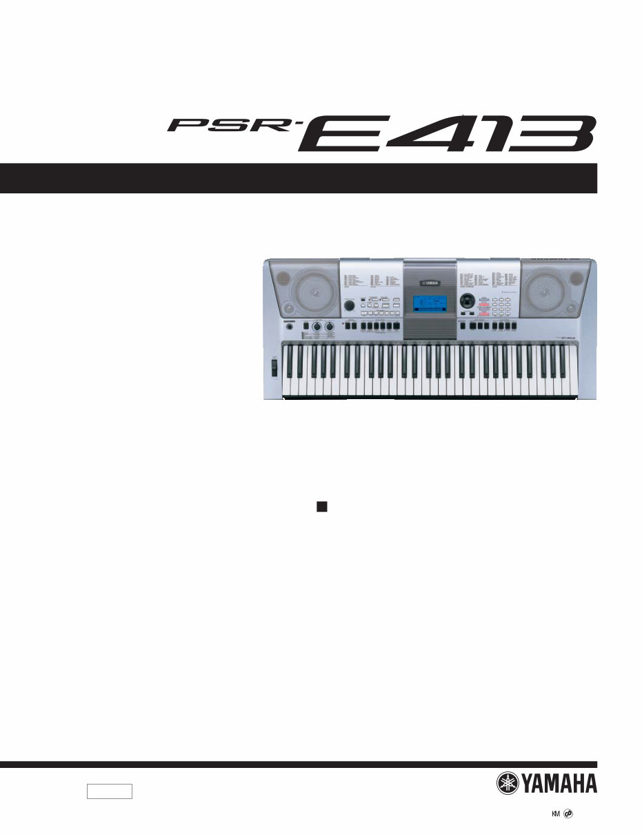 Yamaha psr-e413 psre413 psr 413 complete service manual