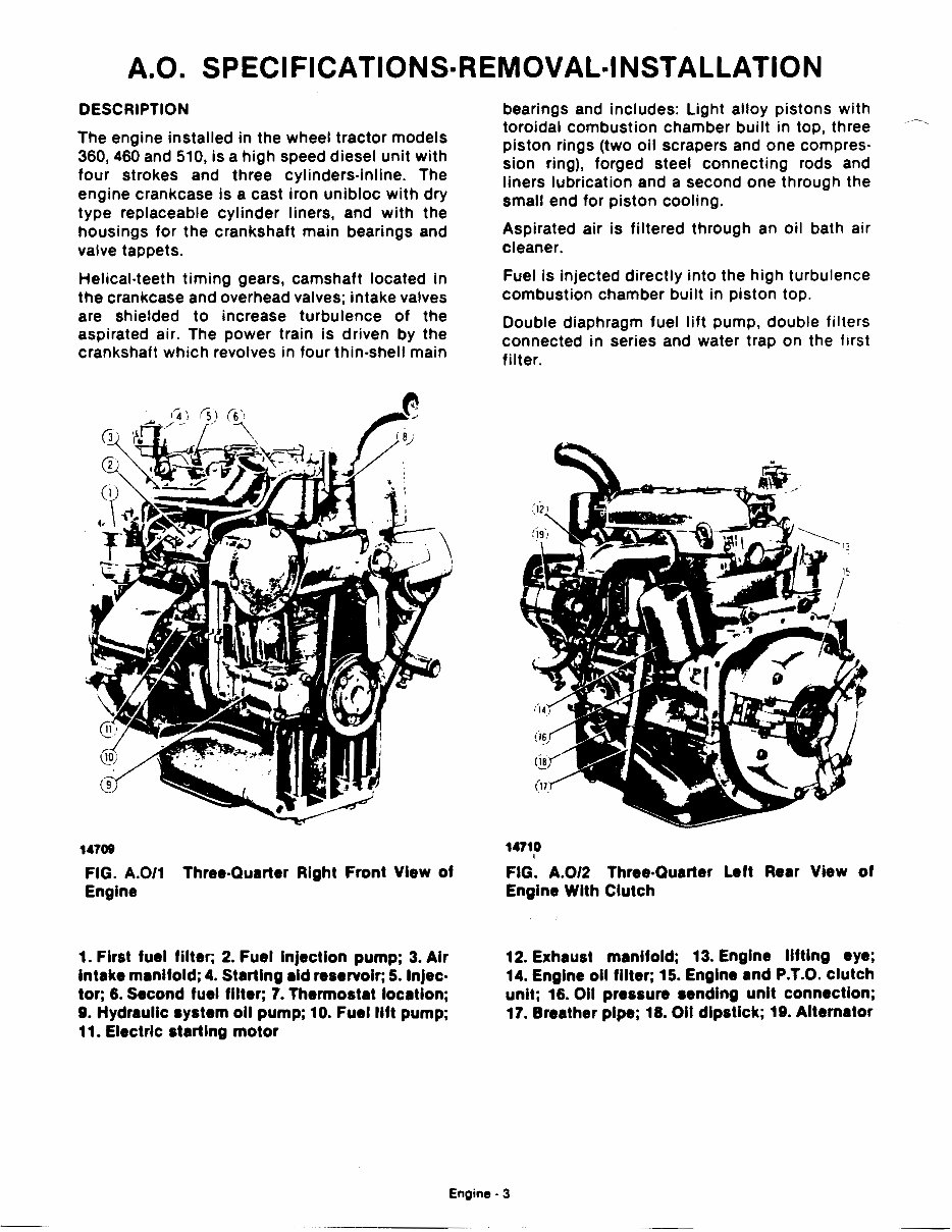 LONG 360 Tractor Series Service/Shop Manual Repair