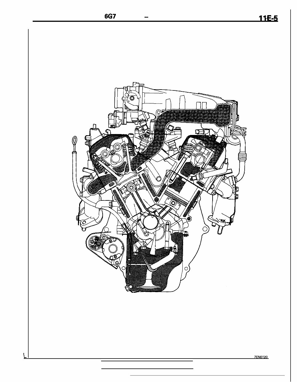 Mitsubishi 6G72 Engine Workshop Service Manual