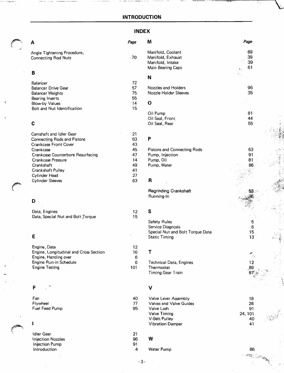 International Harvester D155 D179 D246 D206 D239 D358 D268 D310 Diesel ...