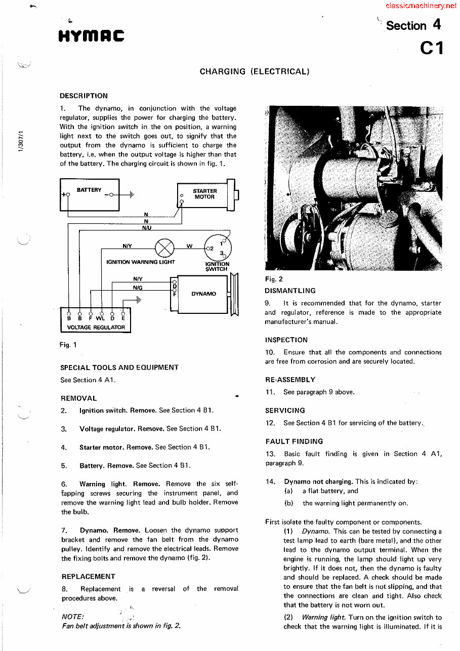 Hymac 370C Operator Owner Maintenance Manual