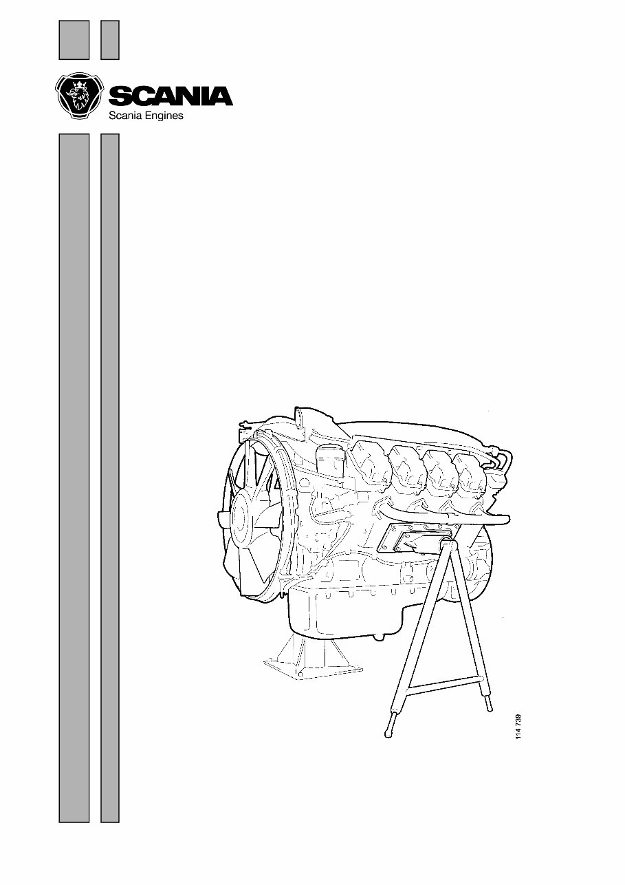 Scania DC16 & Di16 Dc Di 16 Diesel Engine Full Service & Repair Manual
