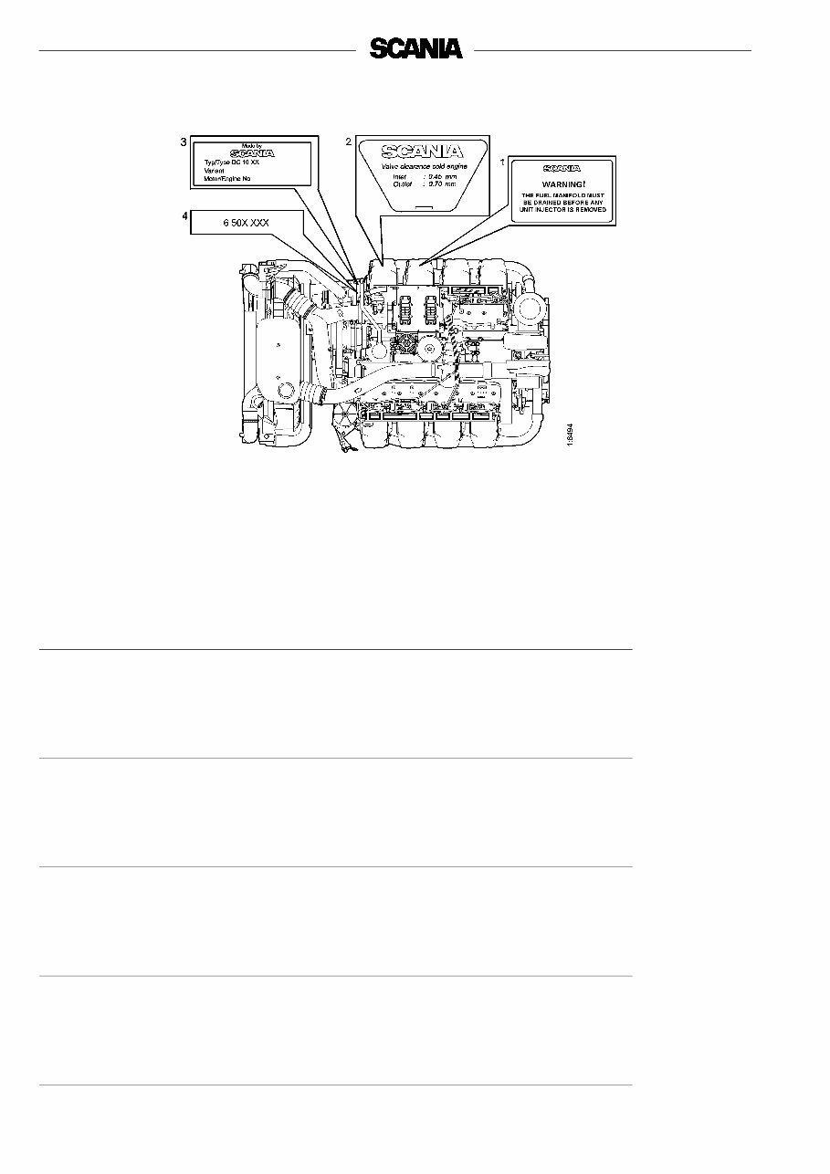 Scania DC16 & Di16 Dc Di 16 Diesel Engine Full Service & Repair Manual