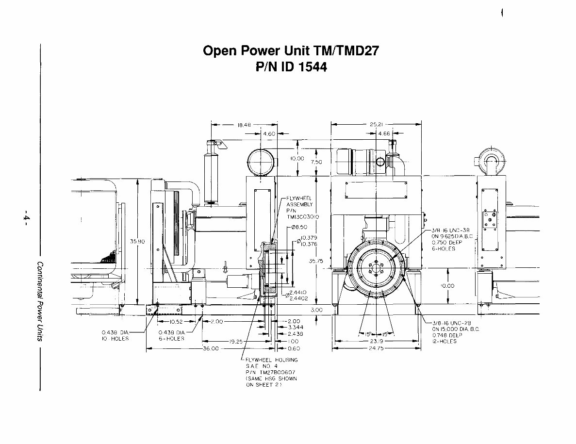 Continental TMD13 TMD20 TMD27 Diesel Engine TMD Series Operator ...