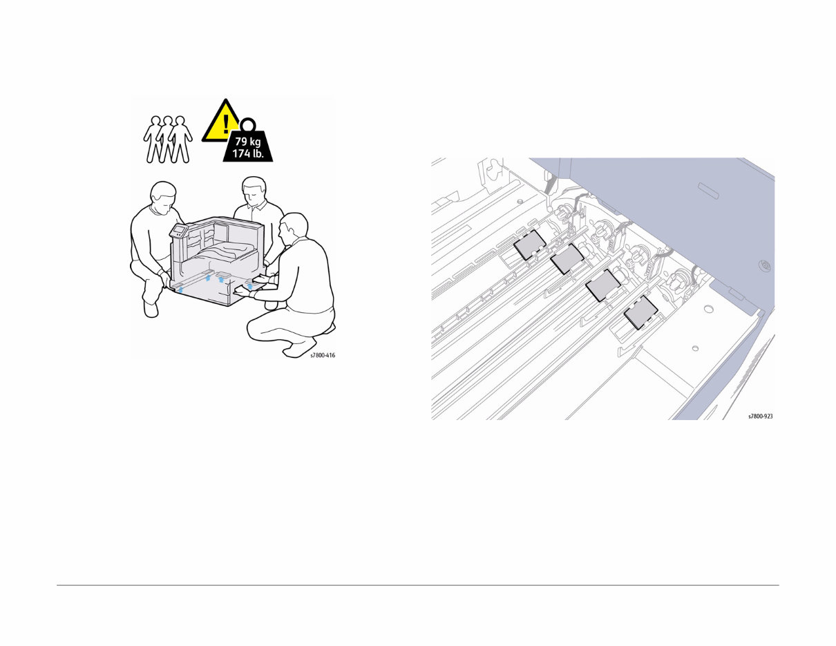 XEROX Phaser 7800, Service Manual & Parts List