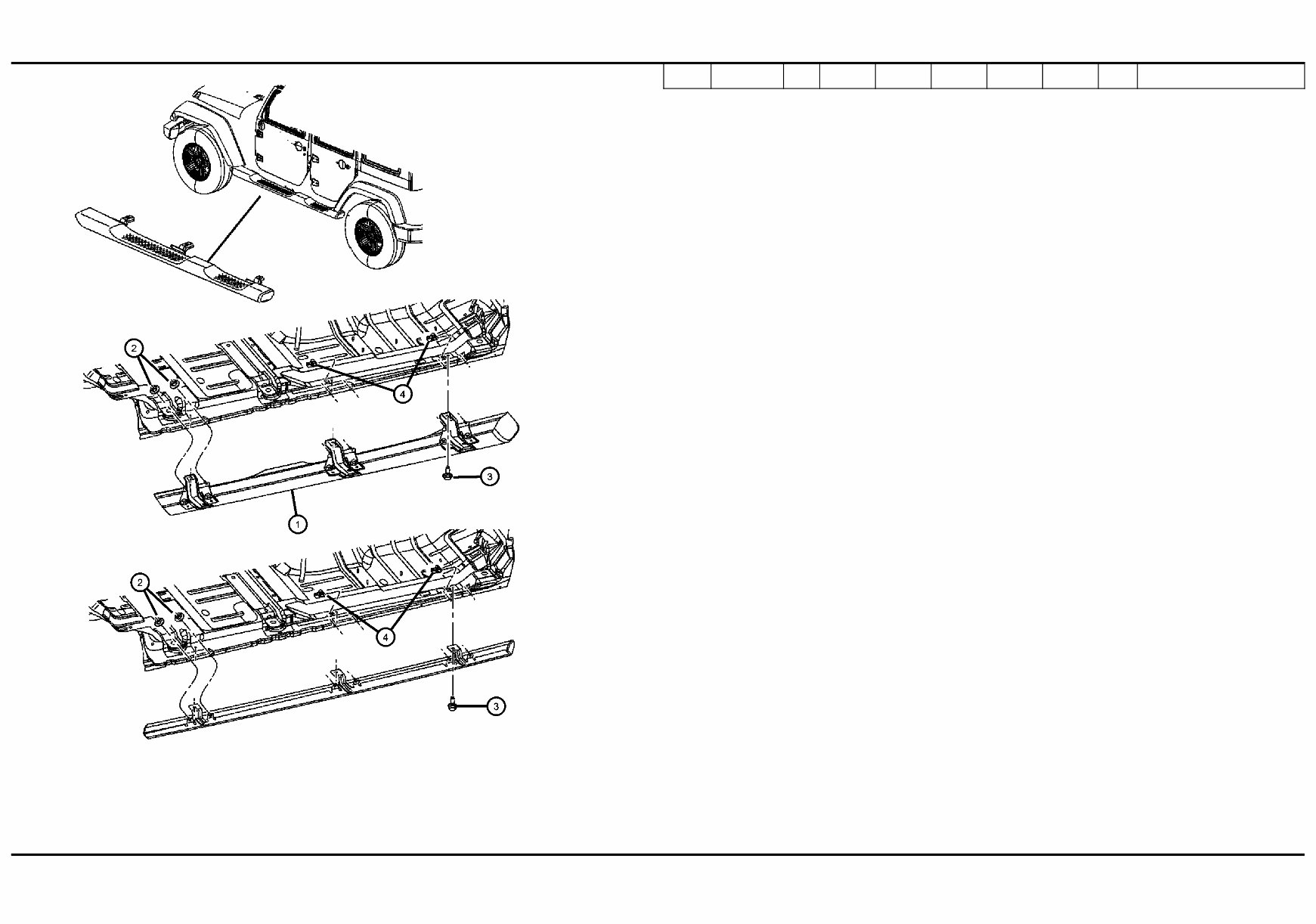 2007 Jeep Wrangler JK Parts Catalog | Manuals Online