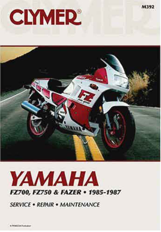Yamaha FZX700 FZX 700 Fazer 700 Motorcycle 1986-1987 Full Service ...