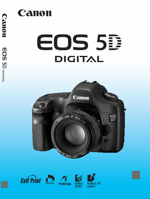 Canon EOS 5D Instruction Manual | Manuals Online