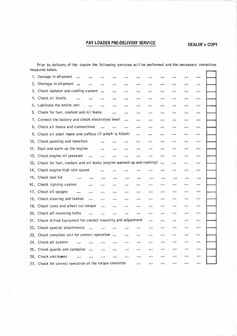 IH Hough H30B H-30B Payloader Operators Instruction Manual - IMPROVED