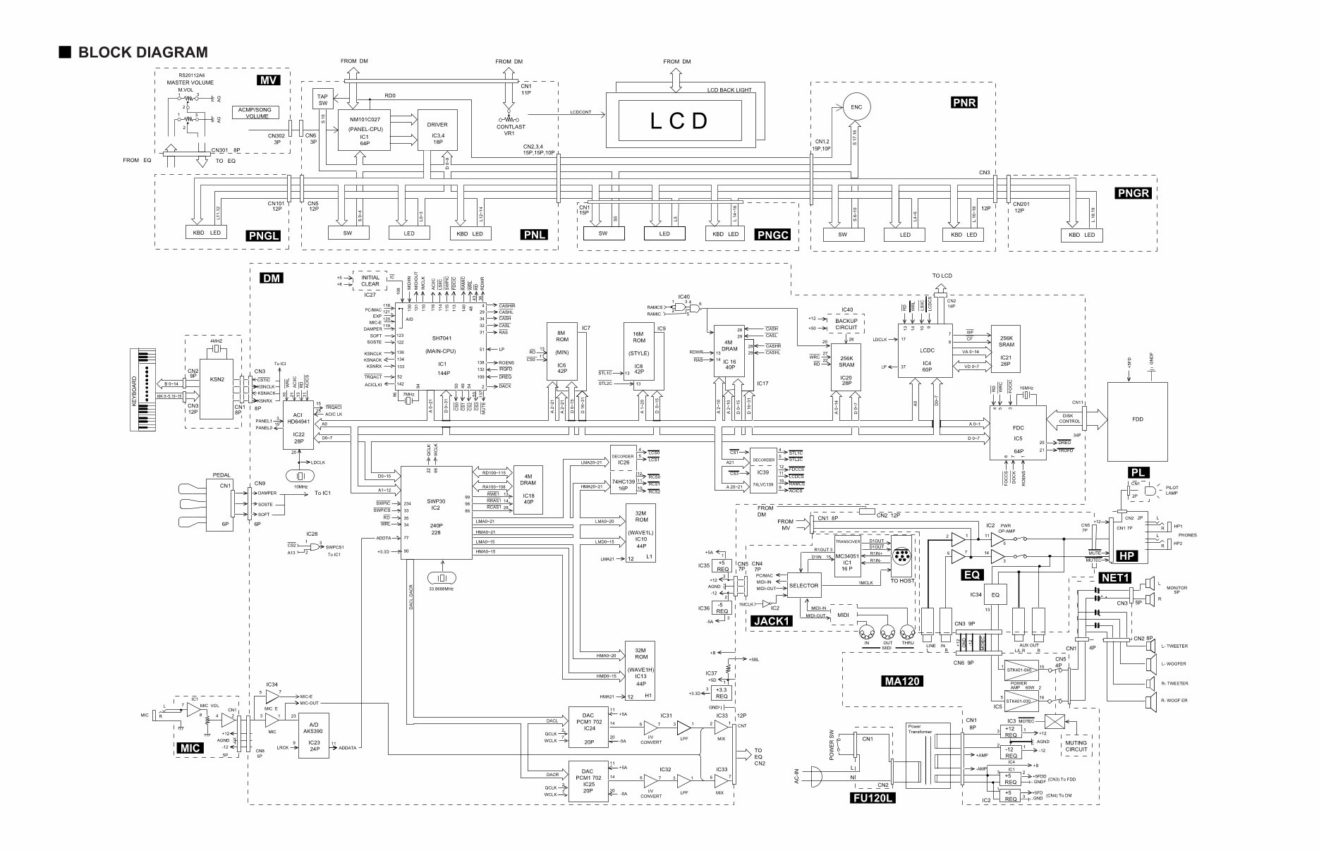 Yamaha cvp600 cvp-600 complete cvp service manual