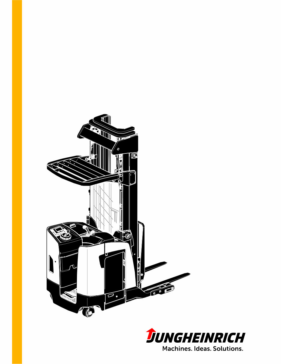 Jungheinrich Electric Reach Truck ETR230, ETR235, ETR335D, ETR340 ...