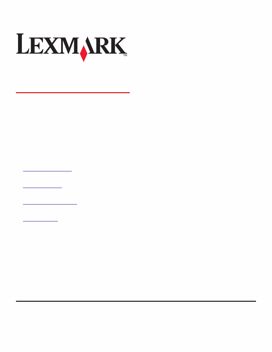 Lexmark MX610, XM3150, Service Manual & Parts List