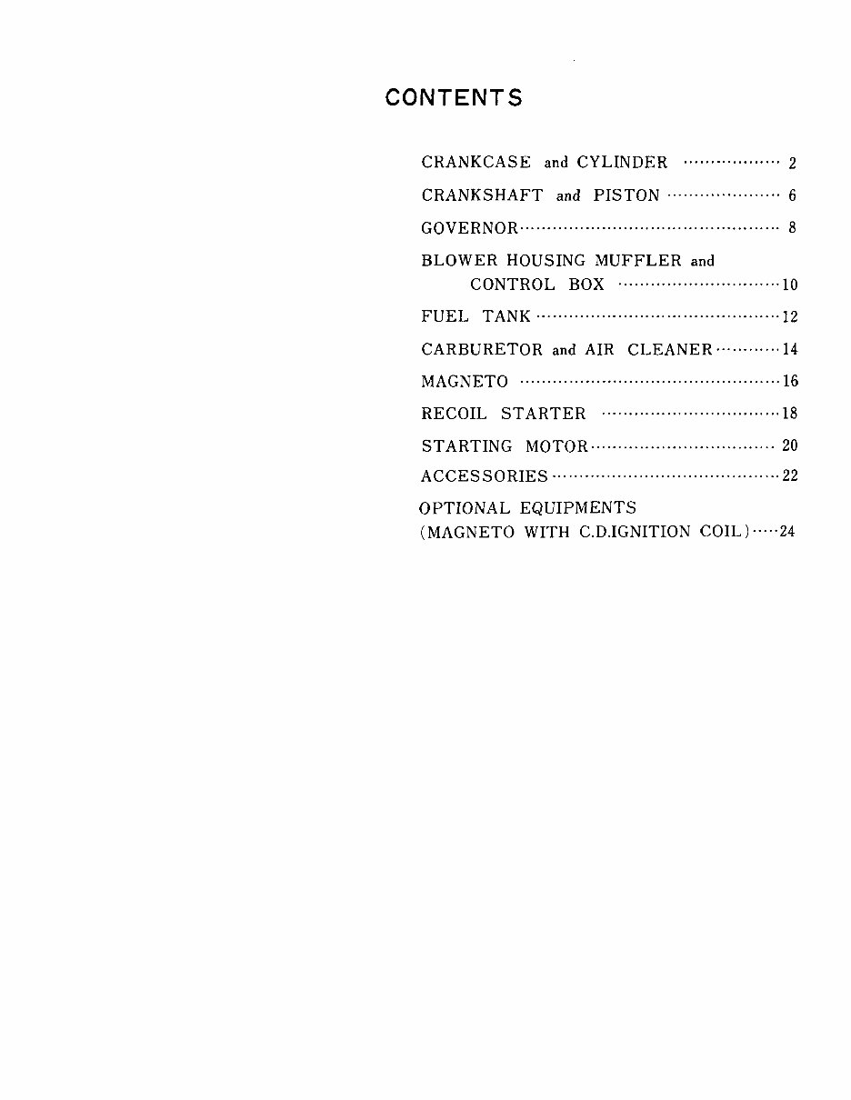 Robin EC25-2 parts manual | Manuals Online