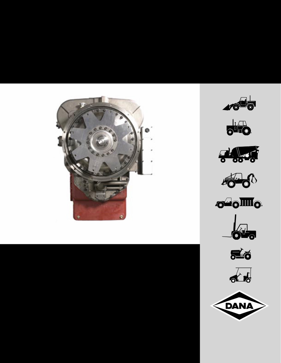 DANA SPICER TE27 & TE32 Transmission Service Repair Manual