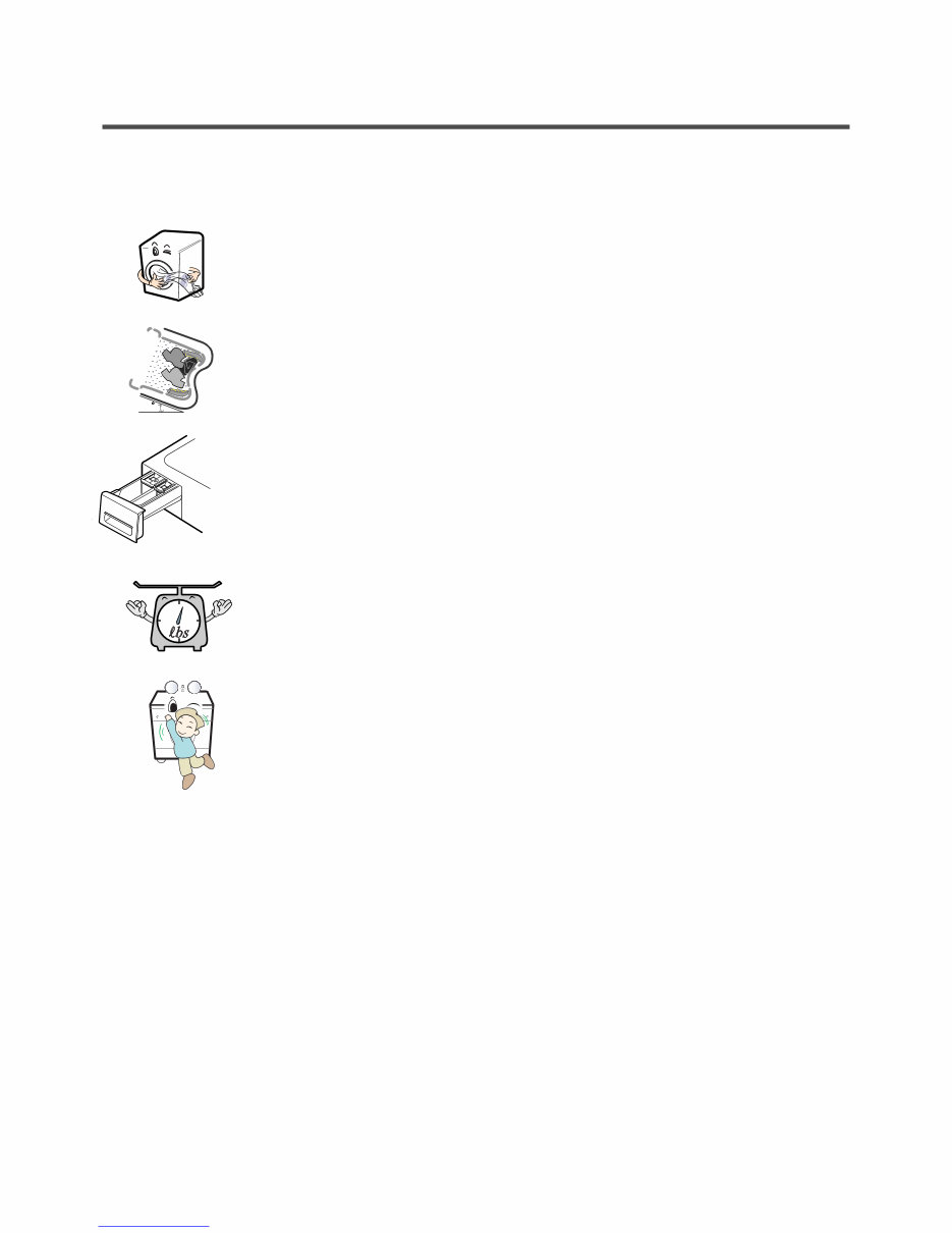 LG WM2016CW WASHING MACHINE Service Manual