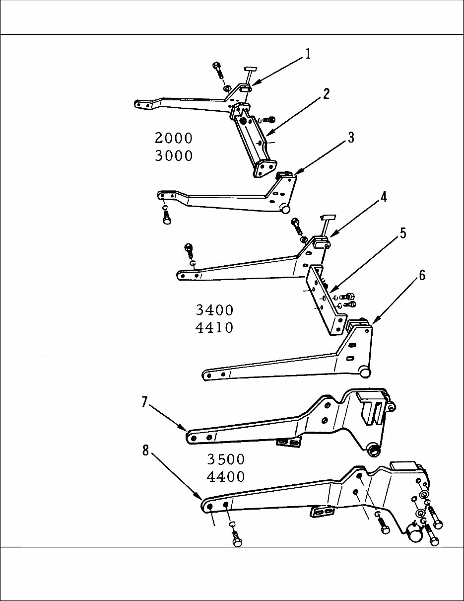 FORD Tractor ATTACHMENTS ILLUSTRATED Parts LIST Manual 24 VARIOUS ...