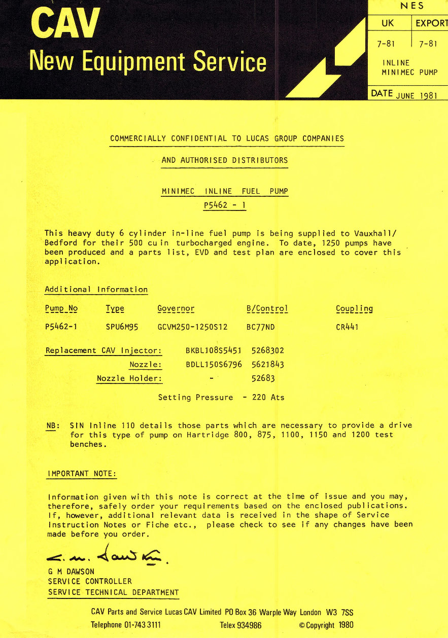 Cav Mec Majormec - Minimec - Micromec - Maximec manuals for