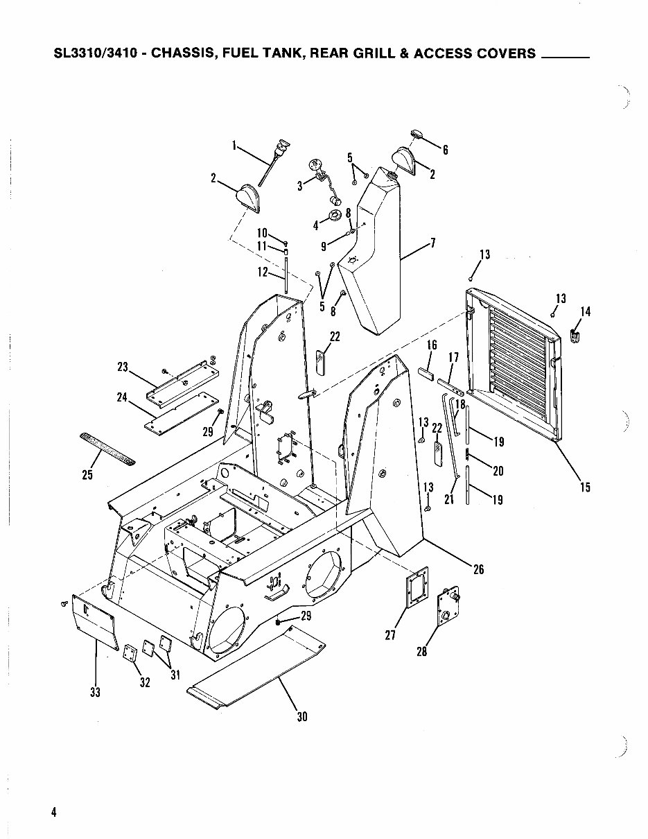 GEHL 3310/3410 Skid Loader Parts Manual | Manuals Online