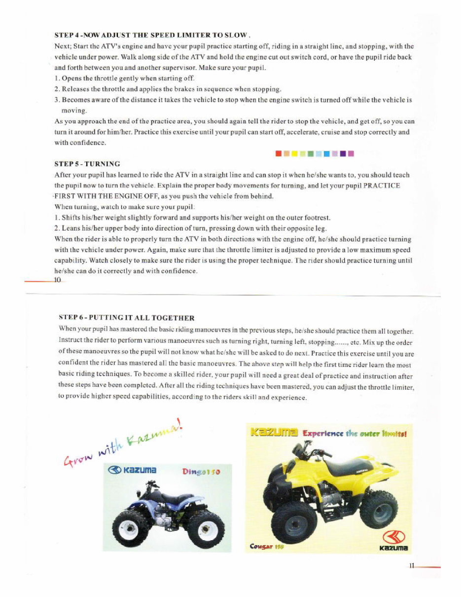 Chinese 50cc ATV Service & Repair Manual 2nd Edition