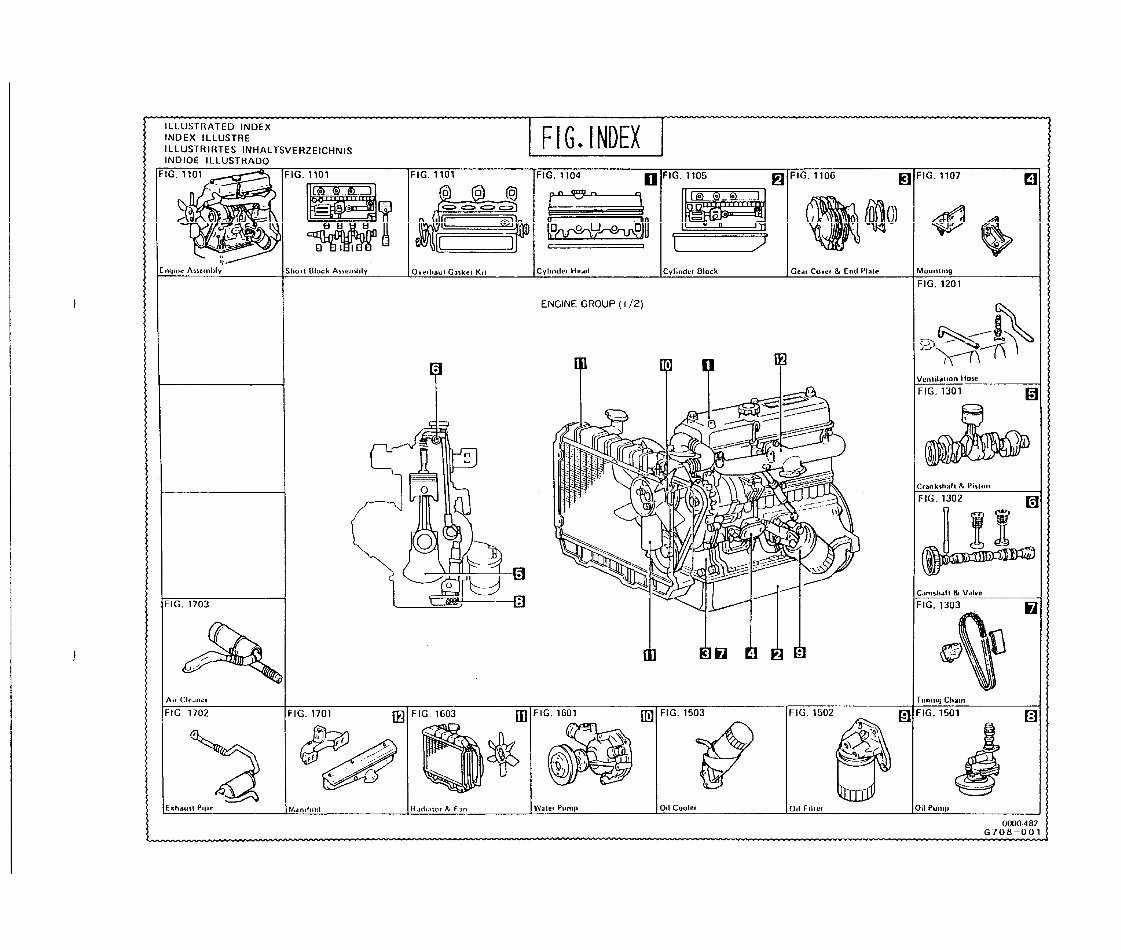 Toyota Towing Tractor Type 02-2TD20, 02-2TD25 Parts Manual