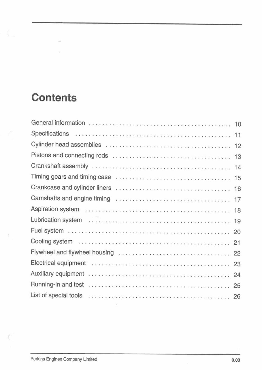 PERKINS 3000 Series 3012 CV12 Diesel Engine Full Service & Repair Manual