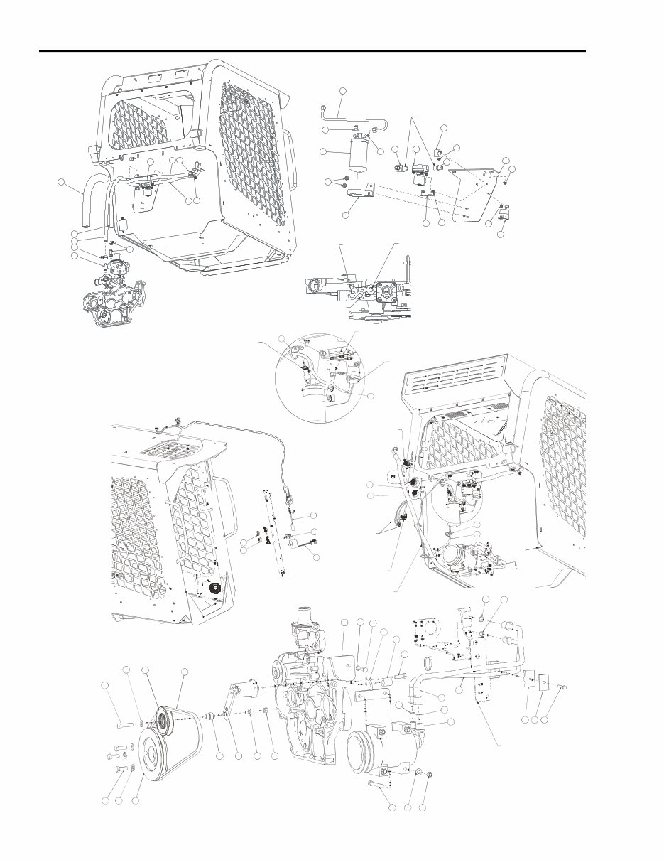 Gehl R190, R190 (EU), R190 X-Series Skid Steer Loader Parts Manual