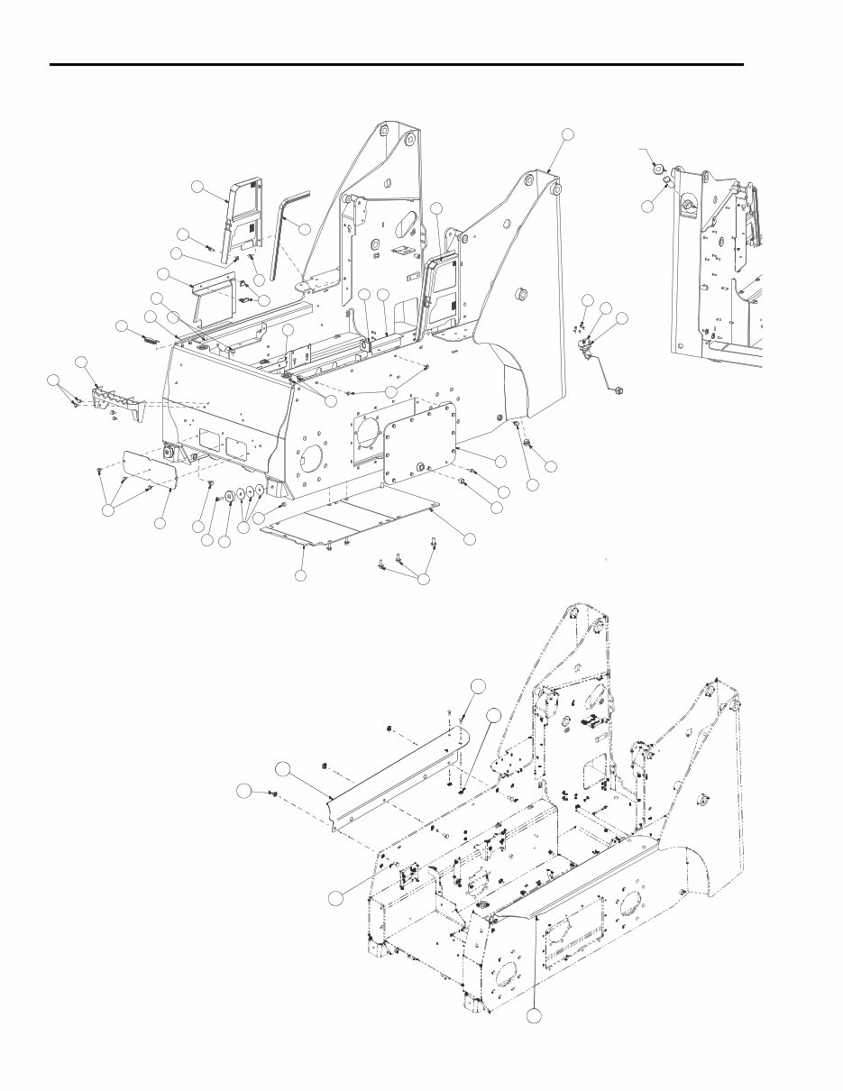 Gehl R190, R190 (EU), R190 X-Series Skid Steer Loader Parts Manual