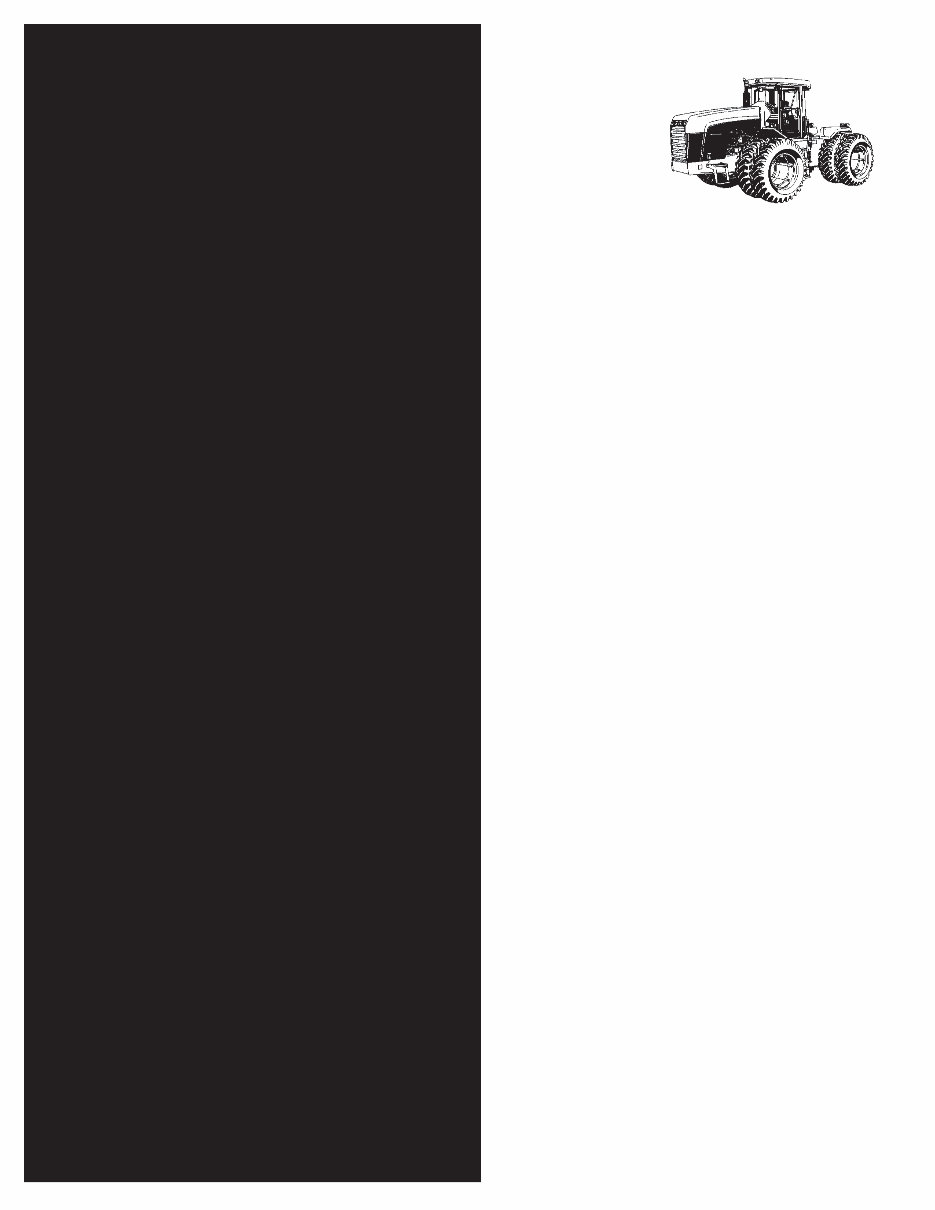 Buhler Versatile 2310 tractor Workshop Repair Service Manual