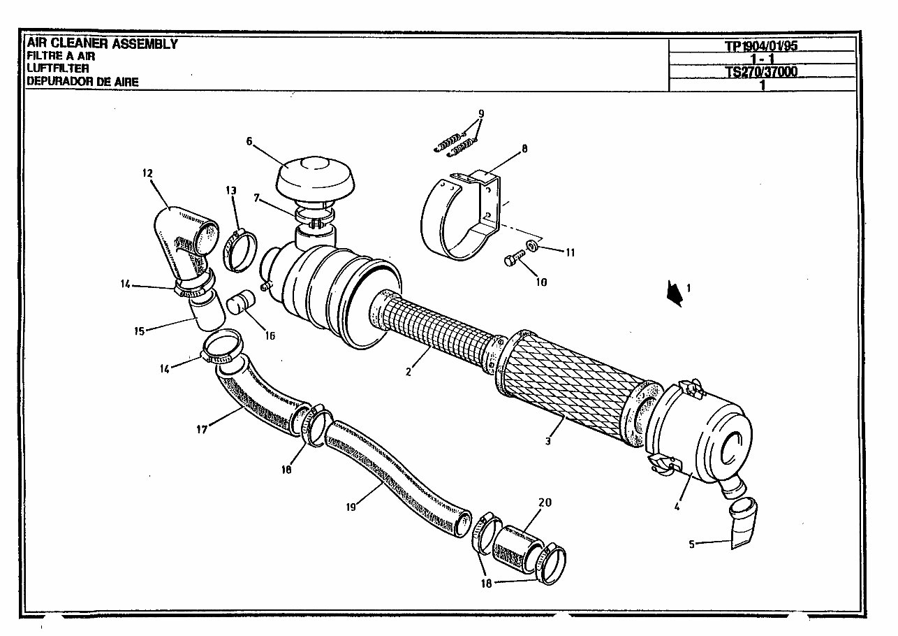 Matbro TS 270 parts catalog manual - eManualOnline
