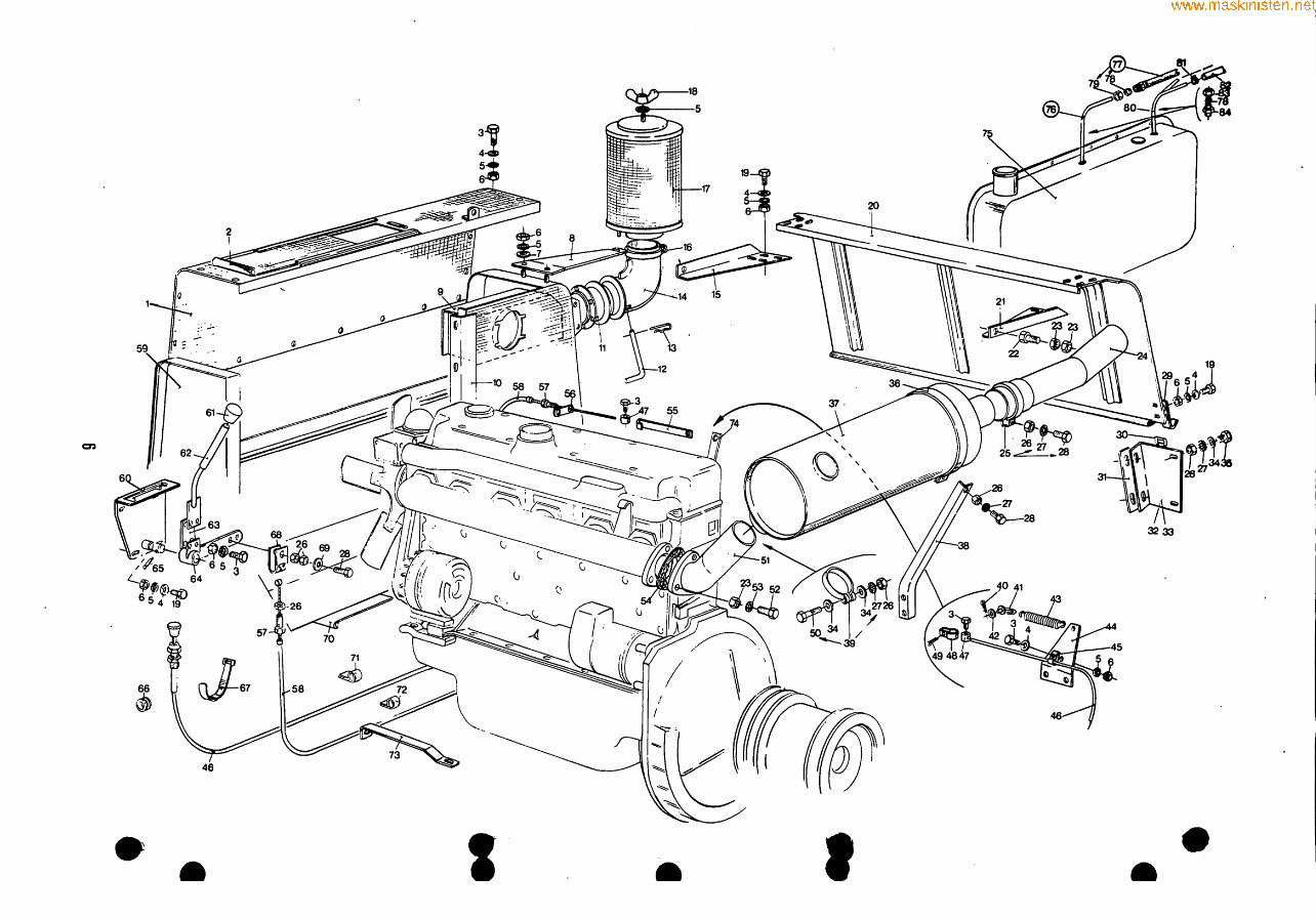 Mercedes-Benz OM352 Engine Service Parts Catalogue Manual EPC # 1