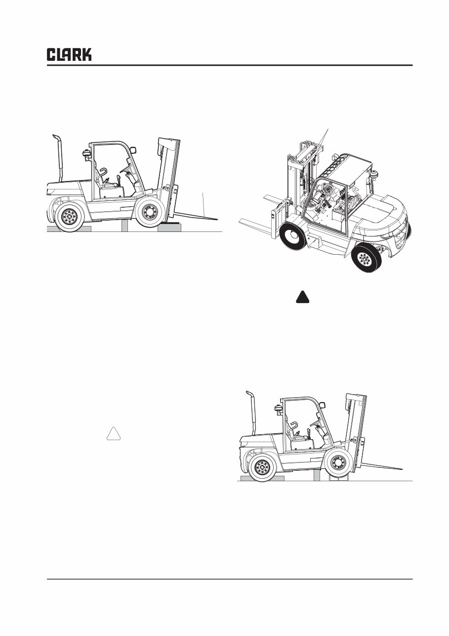 CLARK Forklift C60D, C70D, C75D, C80D, C60L, C70L, C75L Service Repair ...