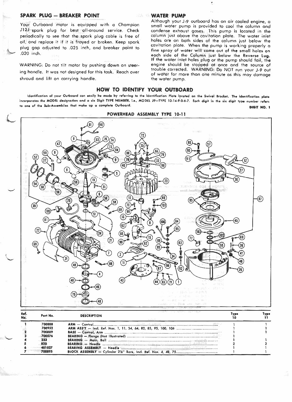 Clinton J7 J8 J9 outboard motor manual | Manuals Online