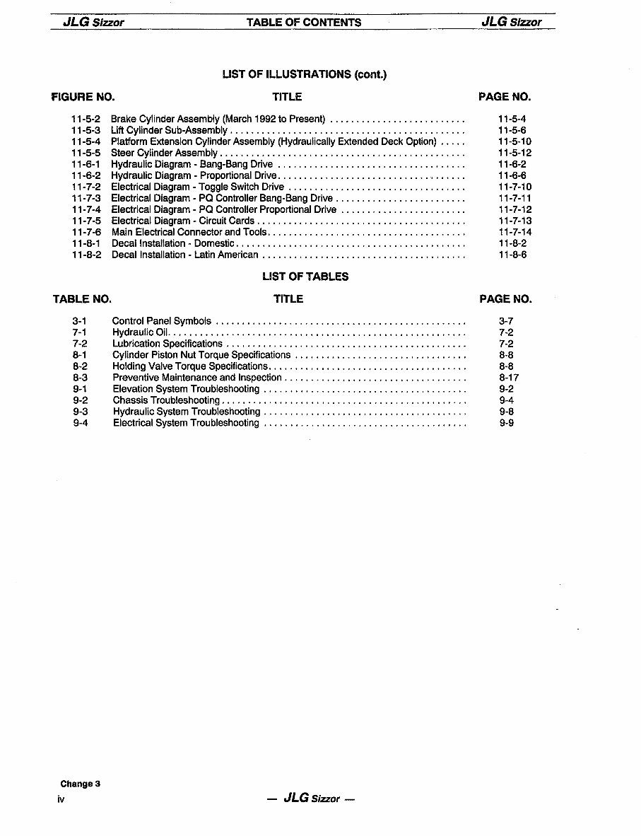 JLG CM2033, CM2046, CM2033, CM2546, CM2558 Models Complete Workshop ...