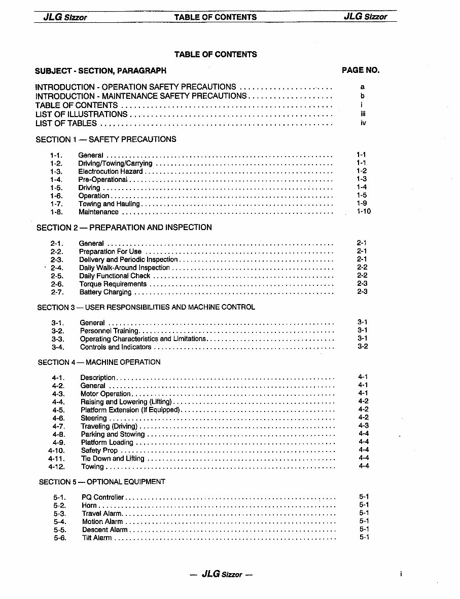 JLG CM2033, CM2046, CM2033, CM2546, CM2558 Models Complete Workshop ...