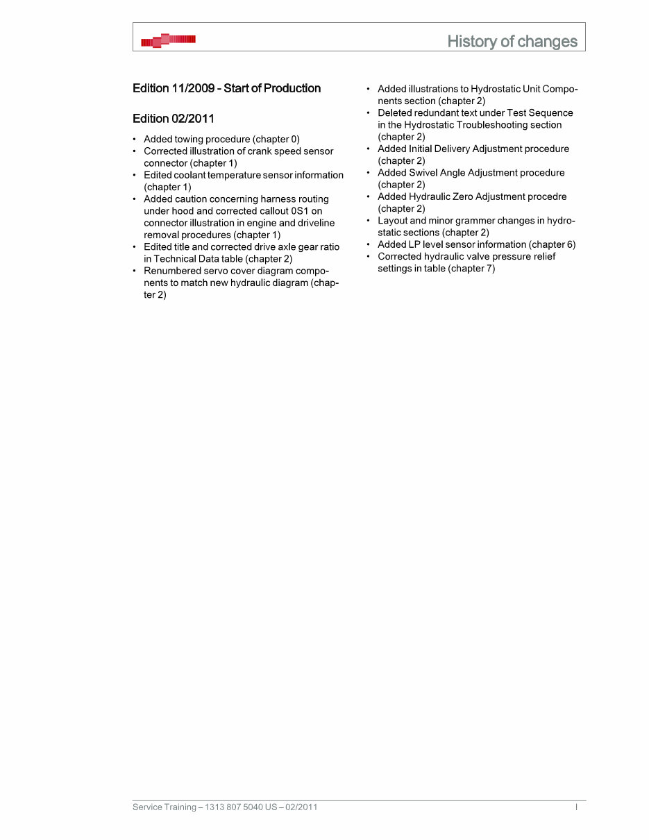 Linde Forklift Truck H1313 Series: H25CT, H27CT, H30CT, H32CT Service ...